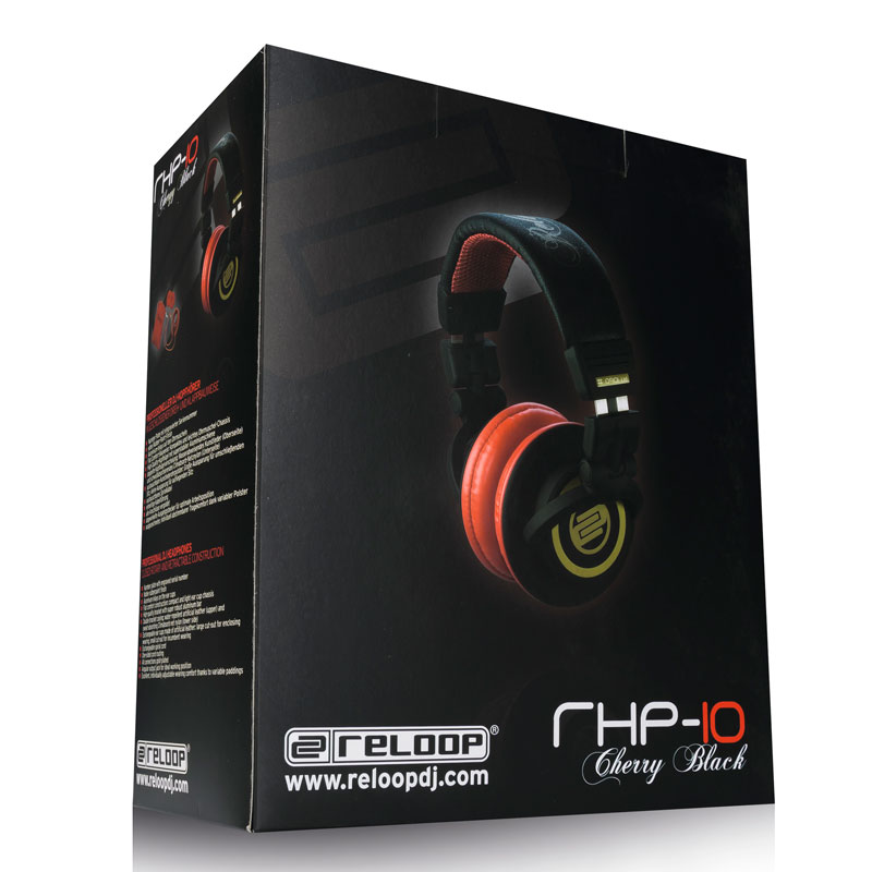 هدفون دی جی | هدفون تاشو ریلوپ Reloop RHP-10 Cherry Black
