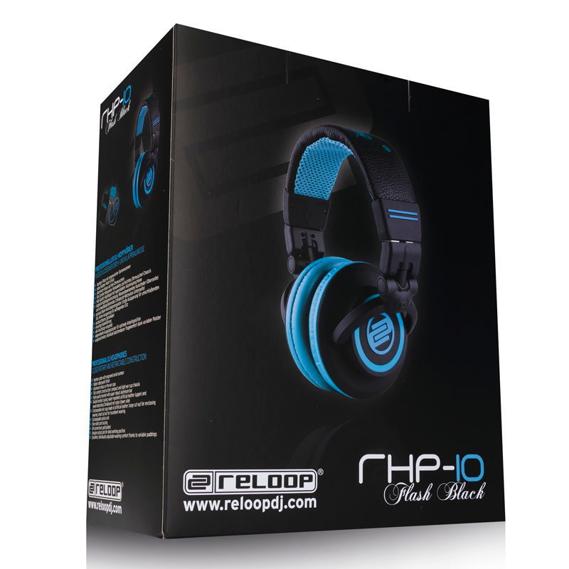 هدفون دی جی | هدفون تاشو ریلوپ Reloop RHP-10 Flash Black