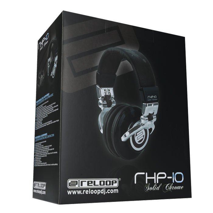 هدفون دی جی | هدفون تاشو ریلوپ Reloop RHP-10 Solid Chrome